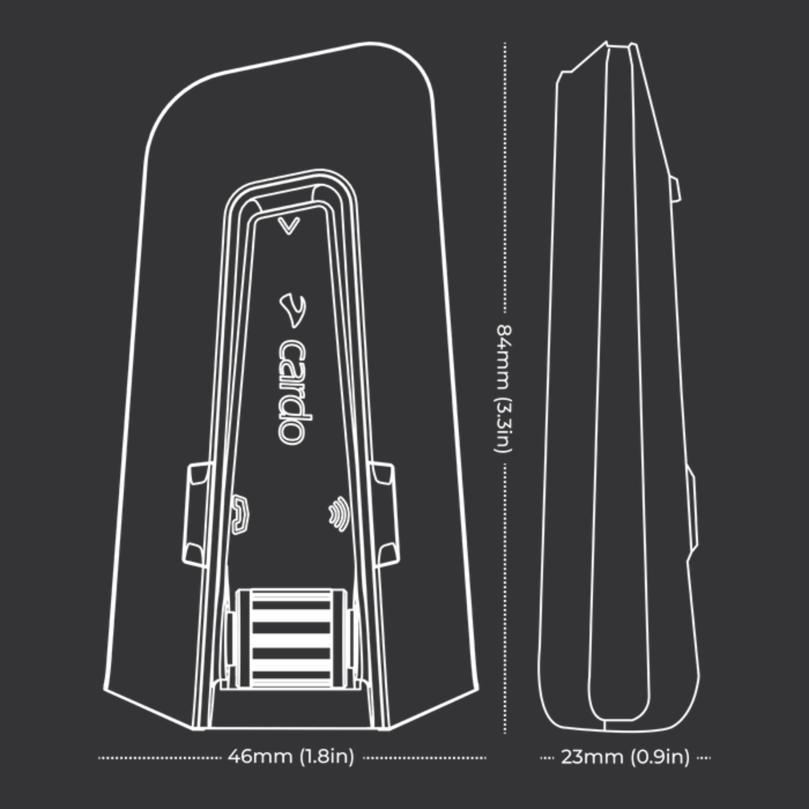 Cardo Packtalk Edge - Helmet House