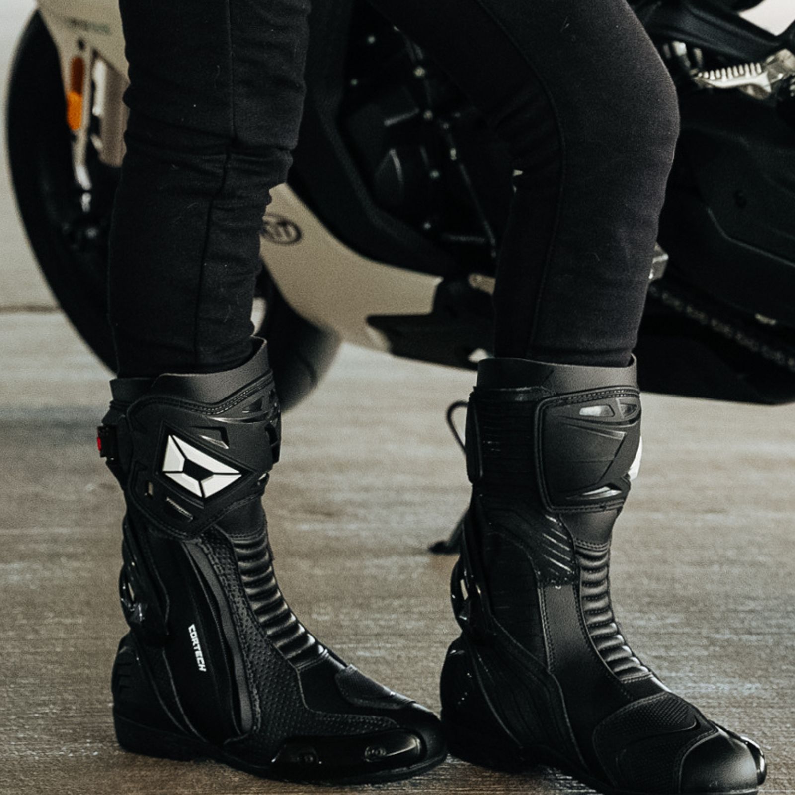Cortech Women's Adrenaline GP Boots - Helmet House