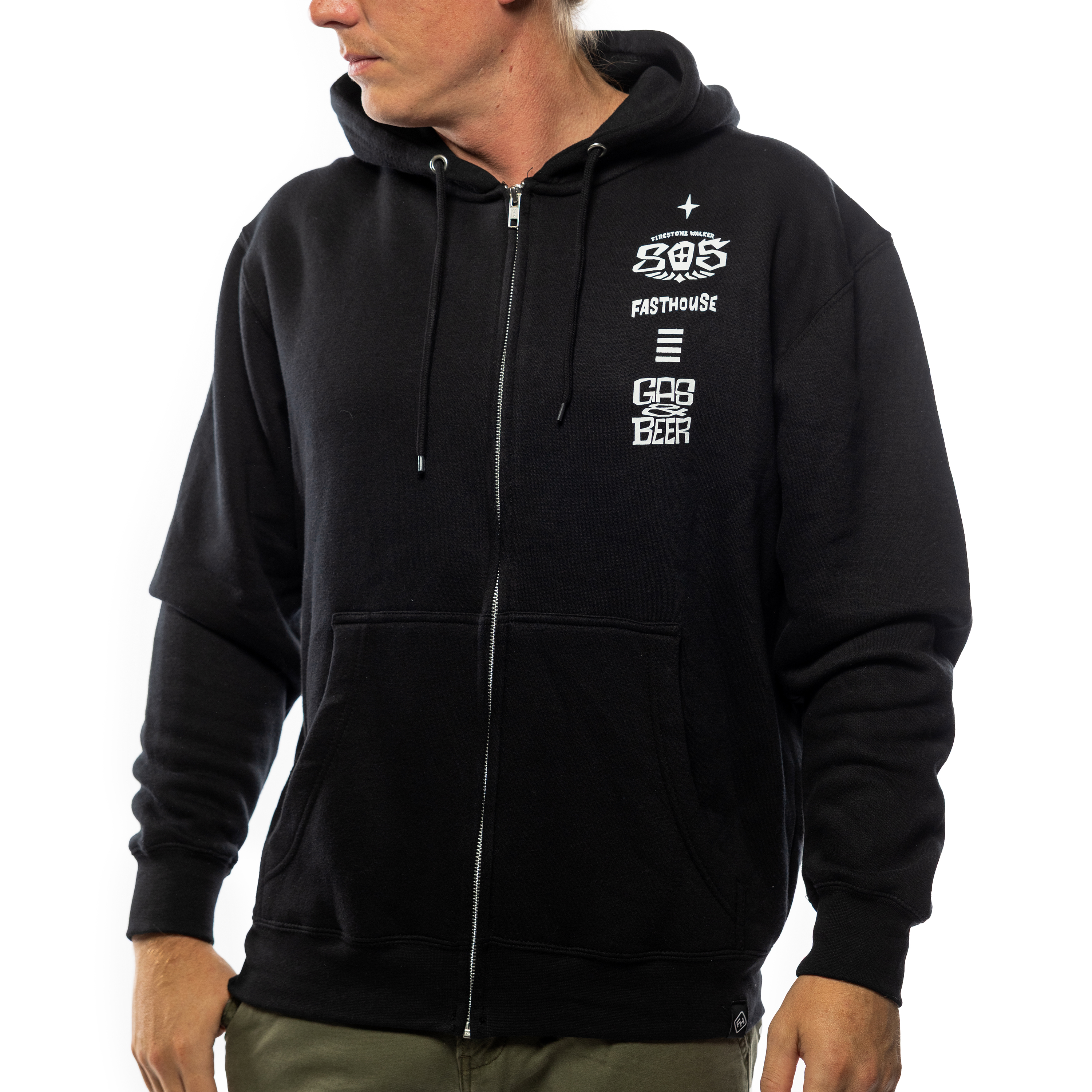 Fasthouse 805 Fuel Hooded Zip-Up - Helmet House