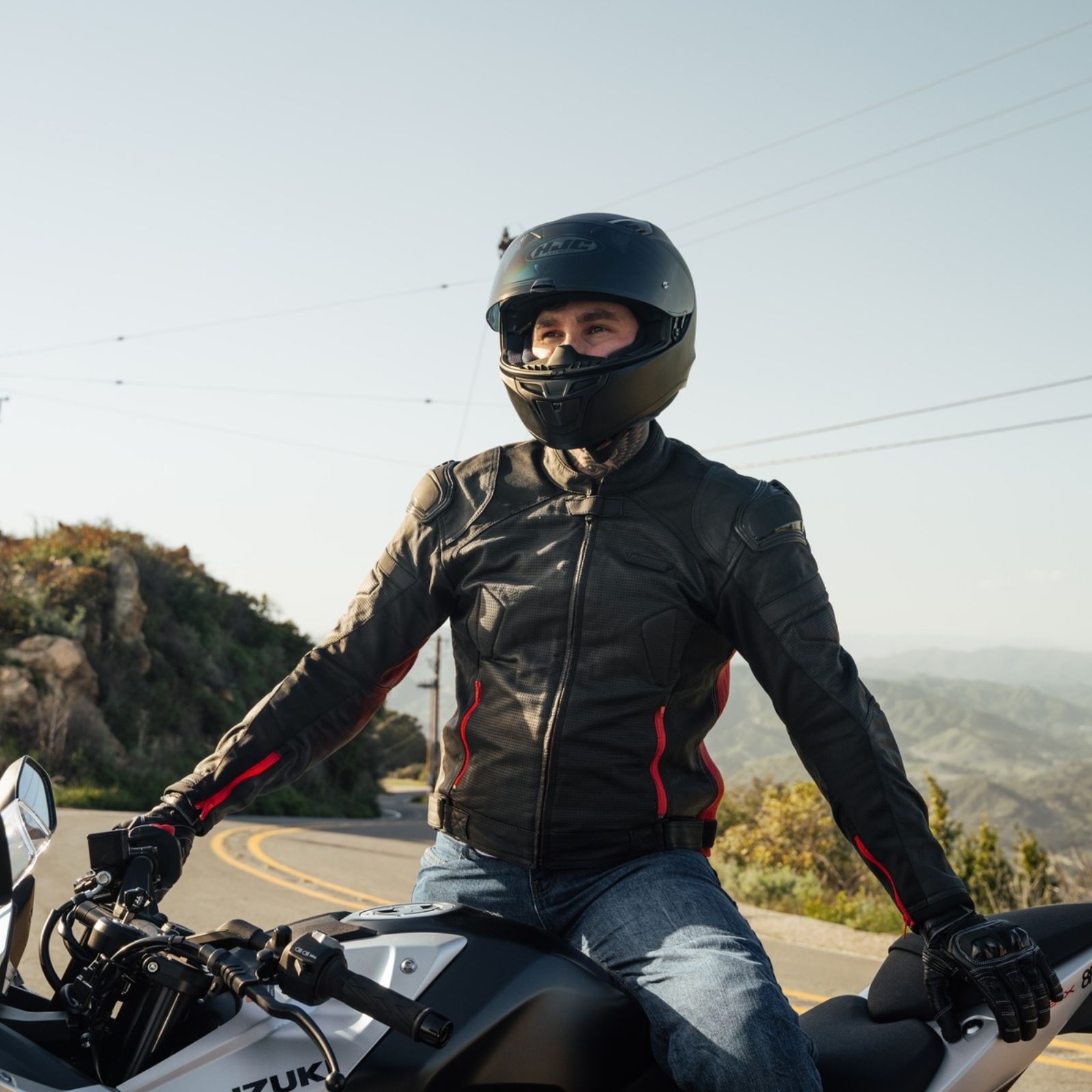 NORU Kaneda Leather Jacket - Helmet House