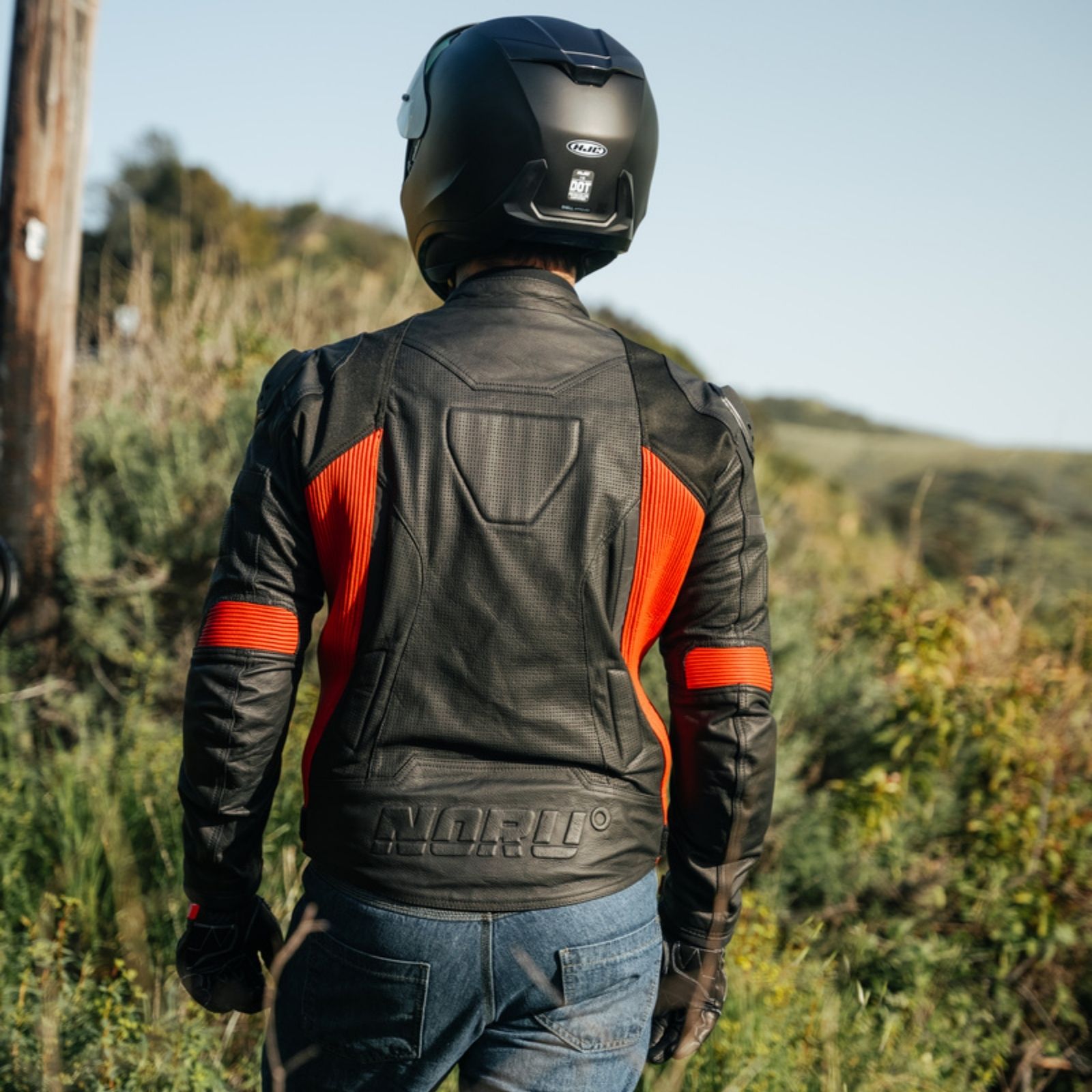 NORU Kaneda Leather Jacket - Helmet House