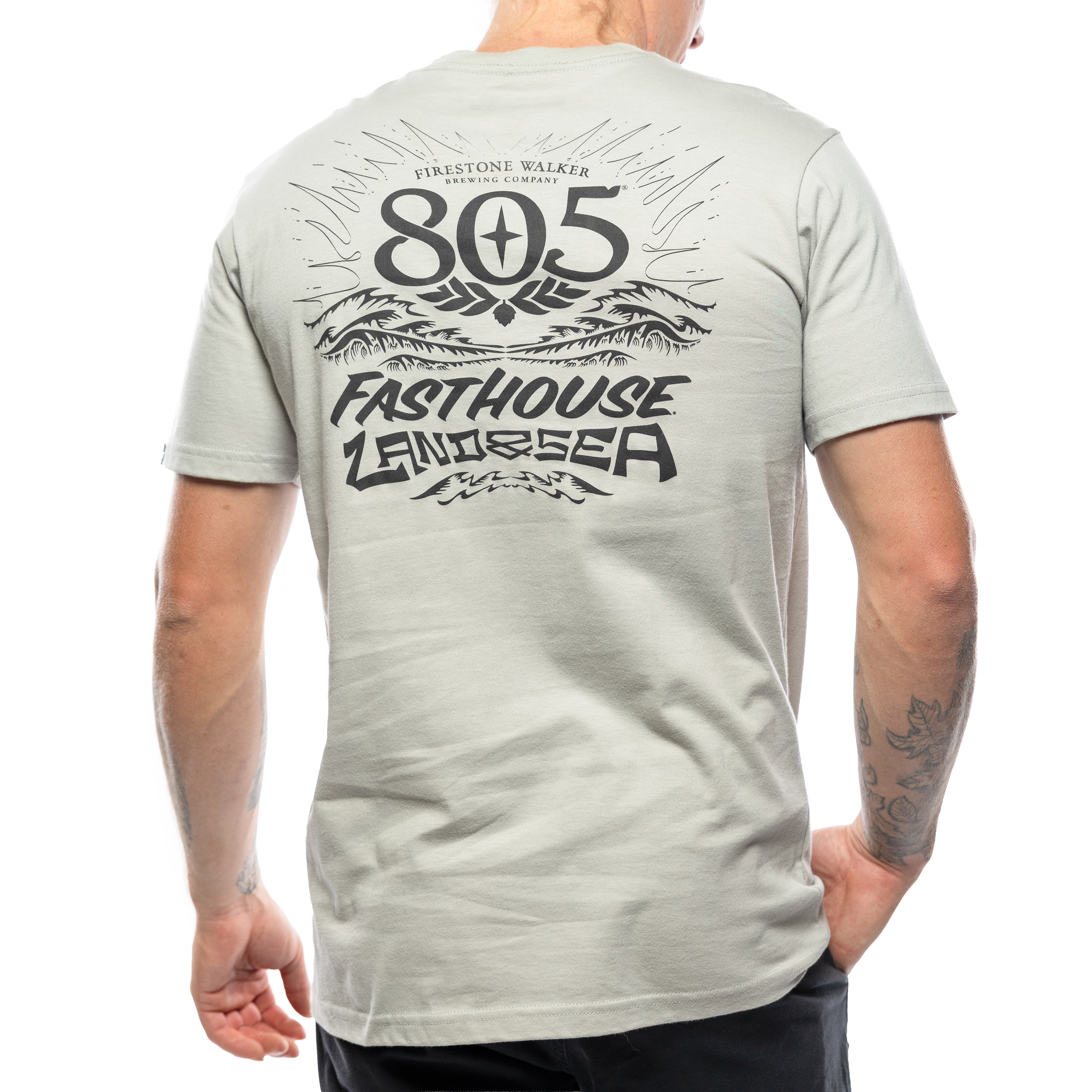 Fasthouse 805 Land & Sea Midweight Tee - Helmet House