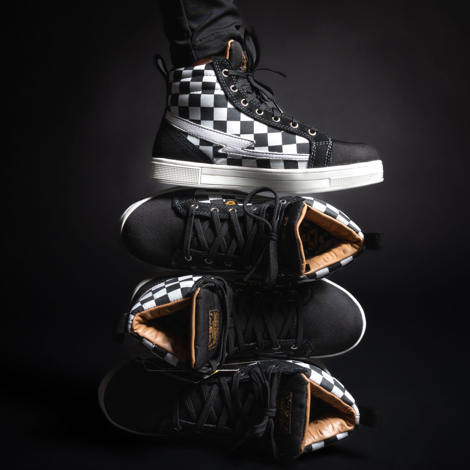 Cortech Women's Slayer Canvas Check Riding Shoes – Cortech USA